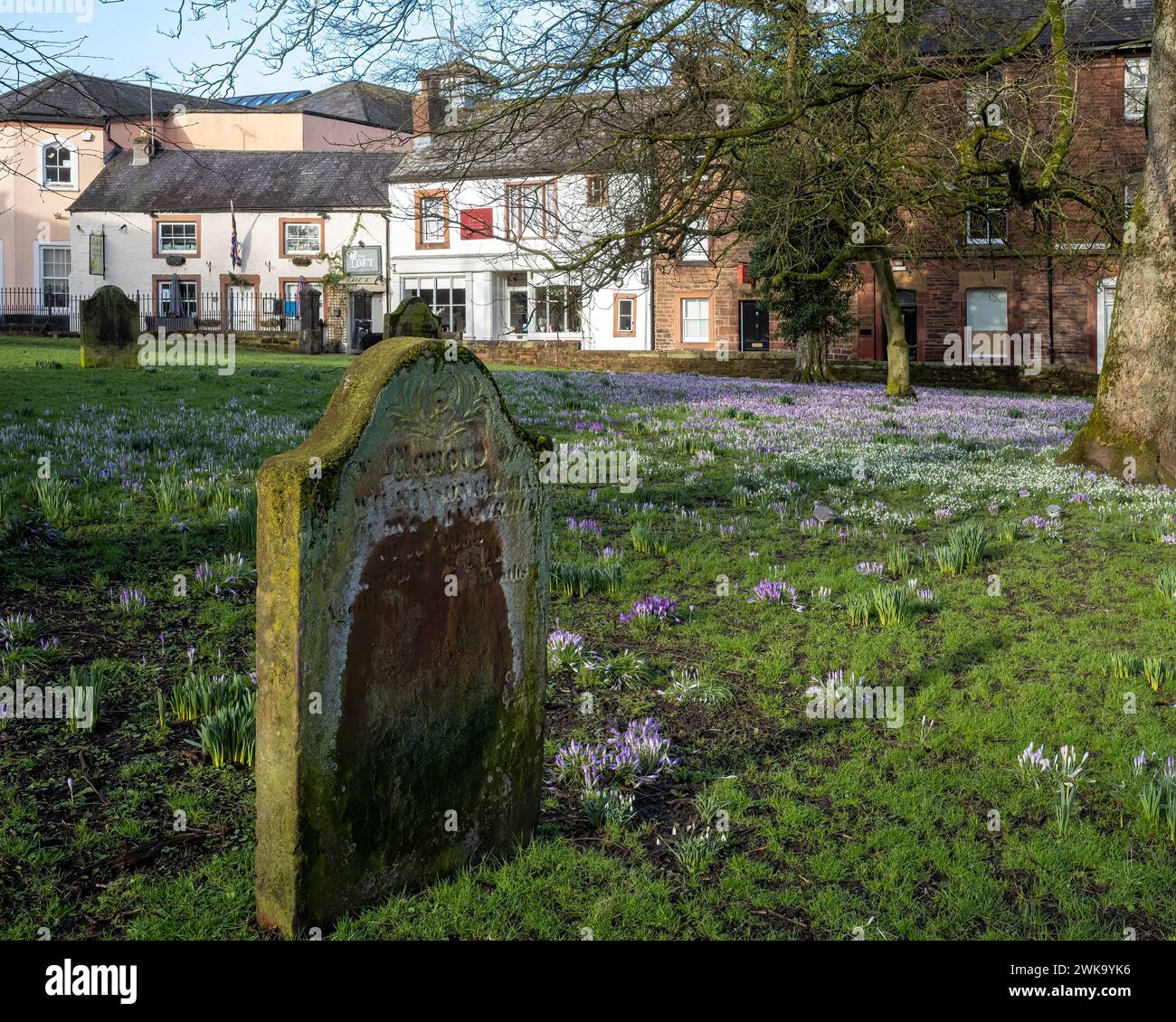 'Cycles of Time' in the centre of Penrith, Cumbria, UK Stock Photo - Alamy