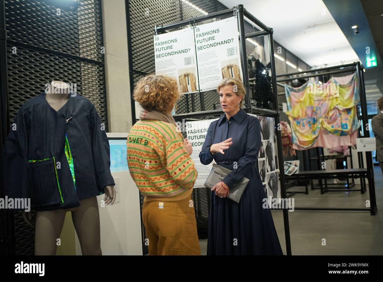 The Duchess of Edinburgh (right), Patron of London College of Fashion ...