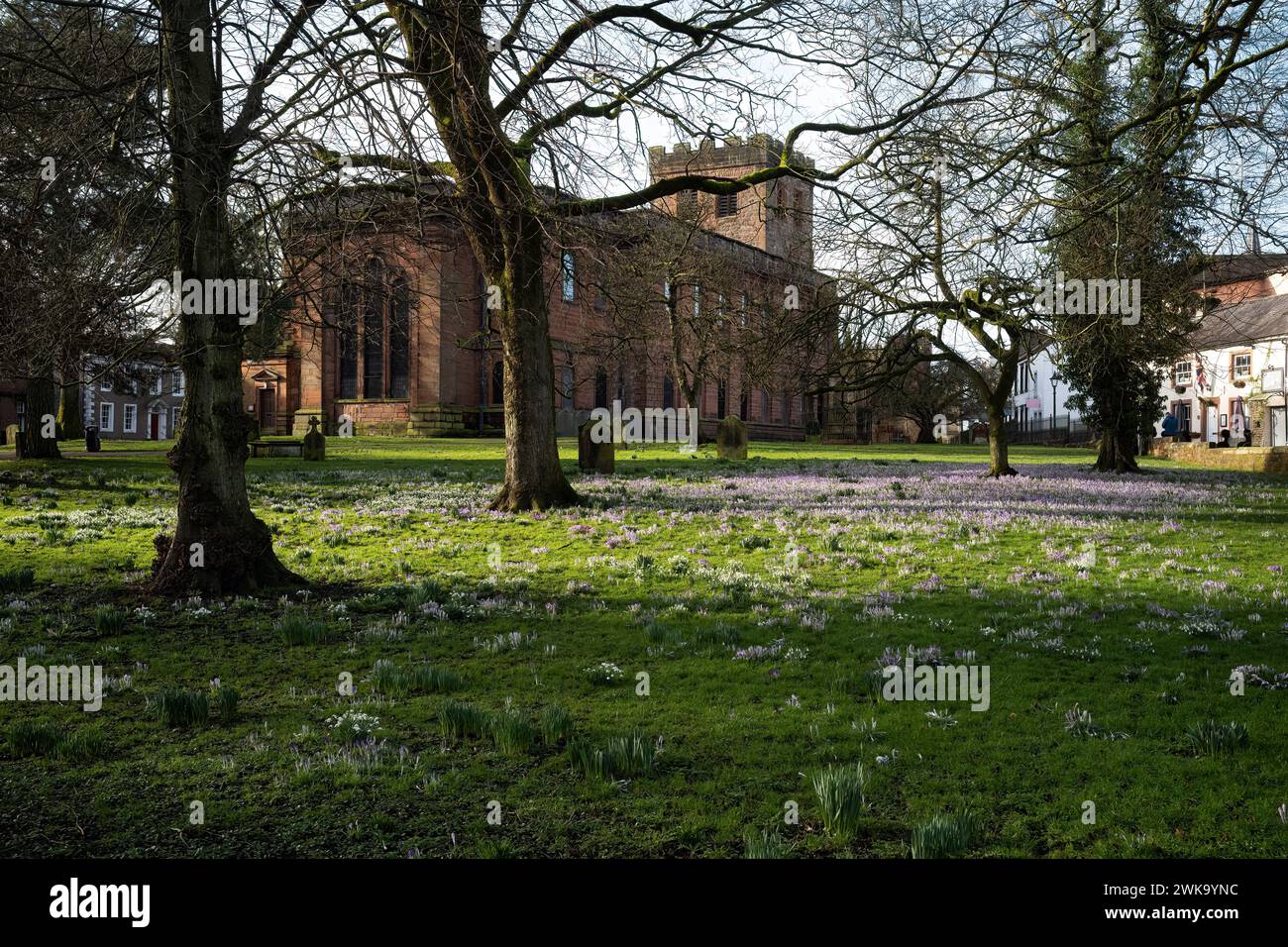 St Andrews and Christ Church, Penrith, Cumbria, UK Stock Photo - Alamy