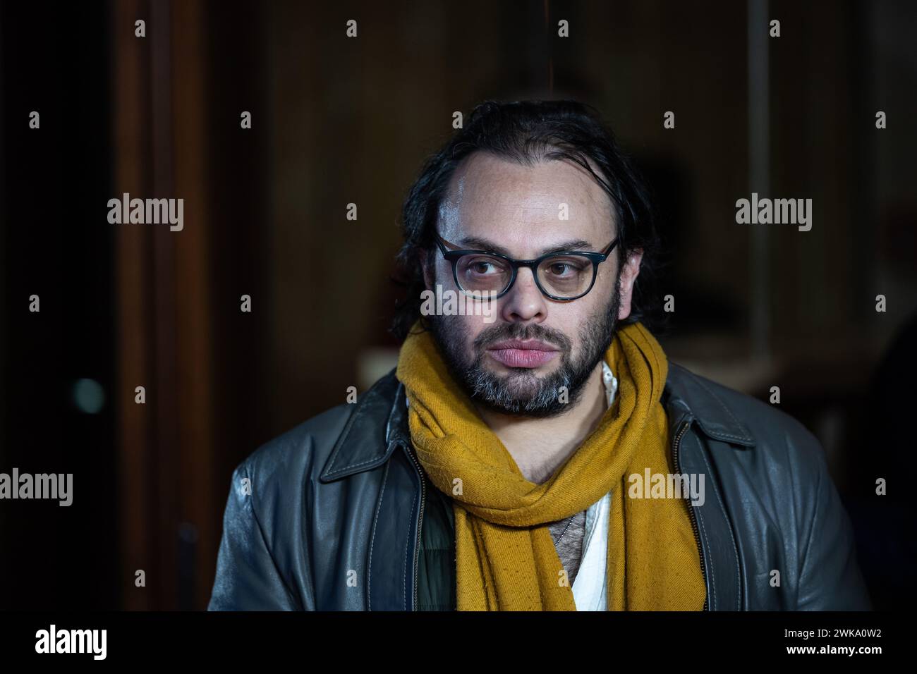 Berlin, Germany. 19th Feb, 2024. Nathan Silver, director, attends the ...