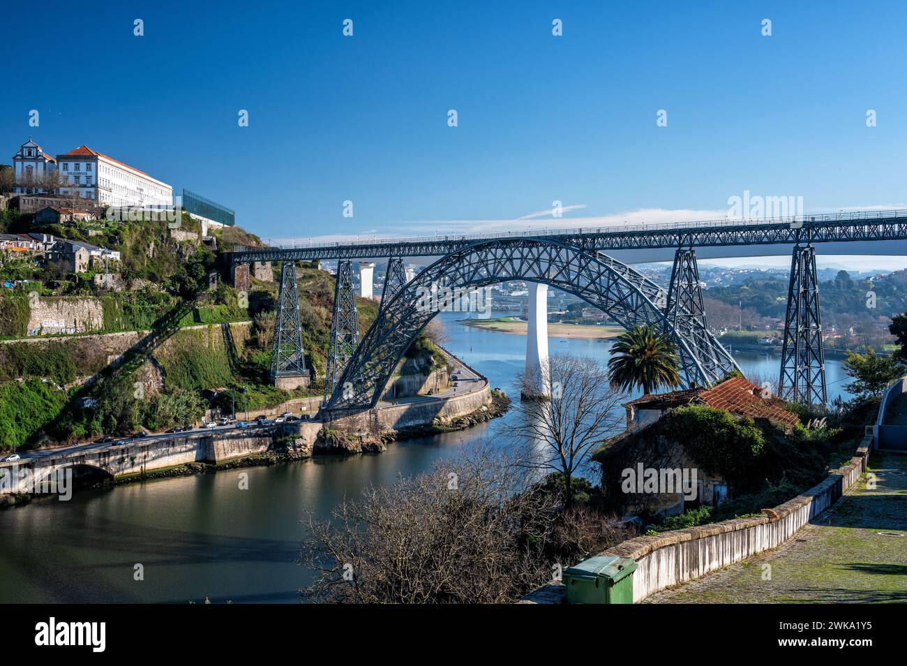 Maria pia bridge hi-res stock photography and images - Alamy