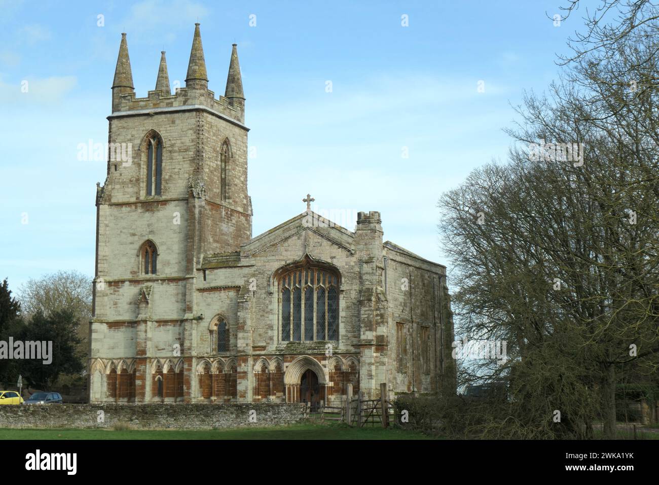Cannons Ashby Church Northamptonshire UK England old stone building ...
