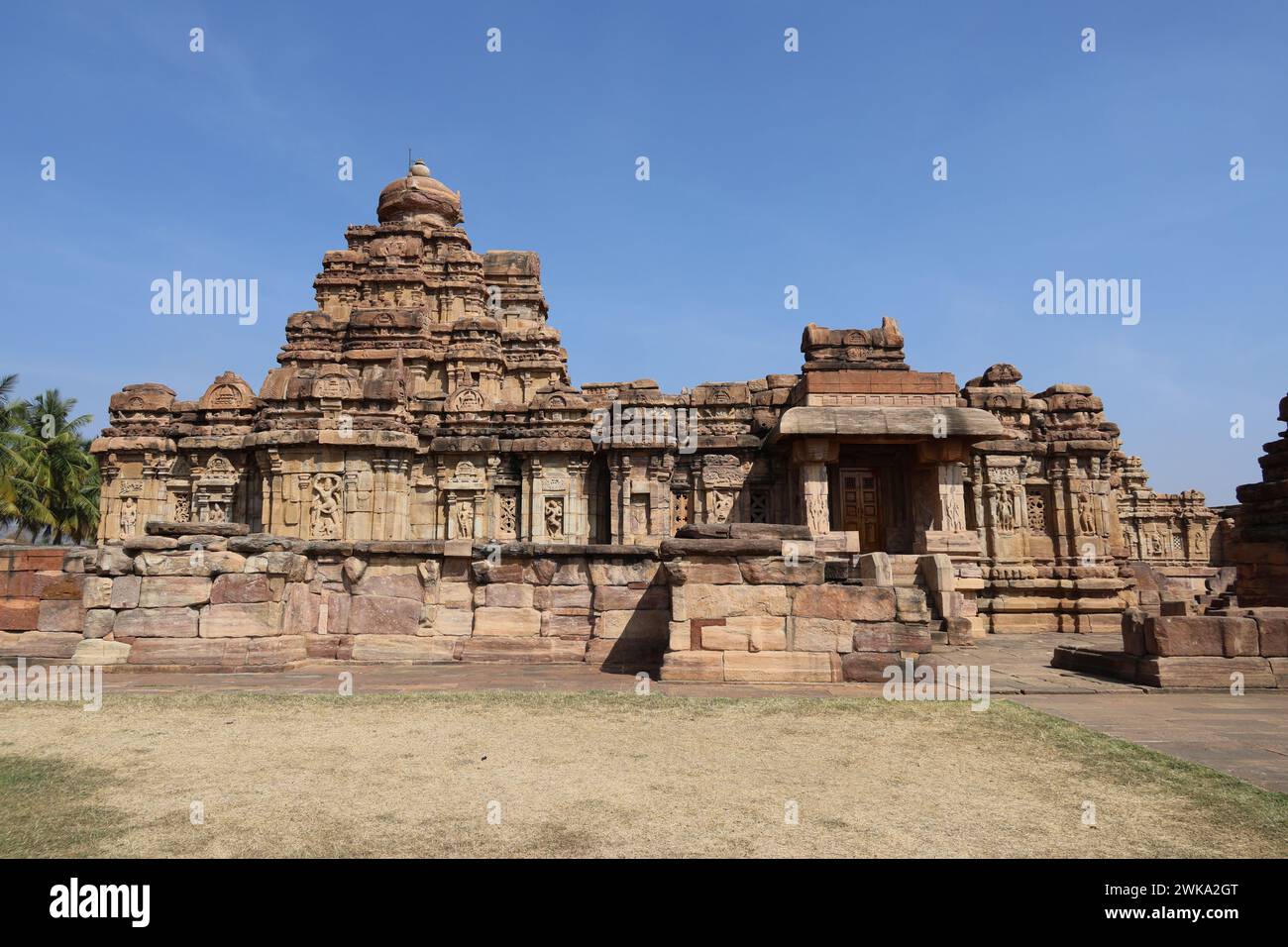 Mallikarjuna Temple, Pattadakal Temples, Badami, Karnataka, India Stock ...