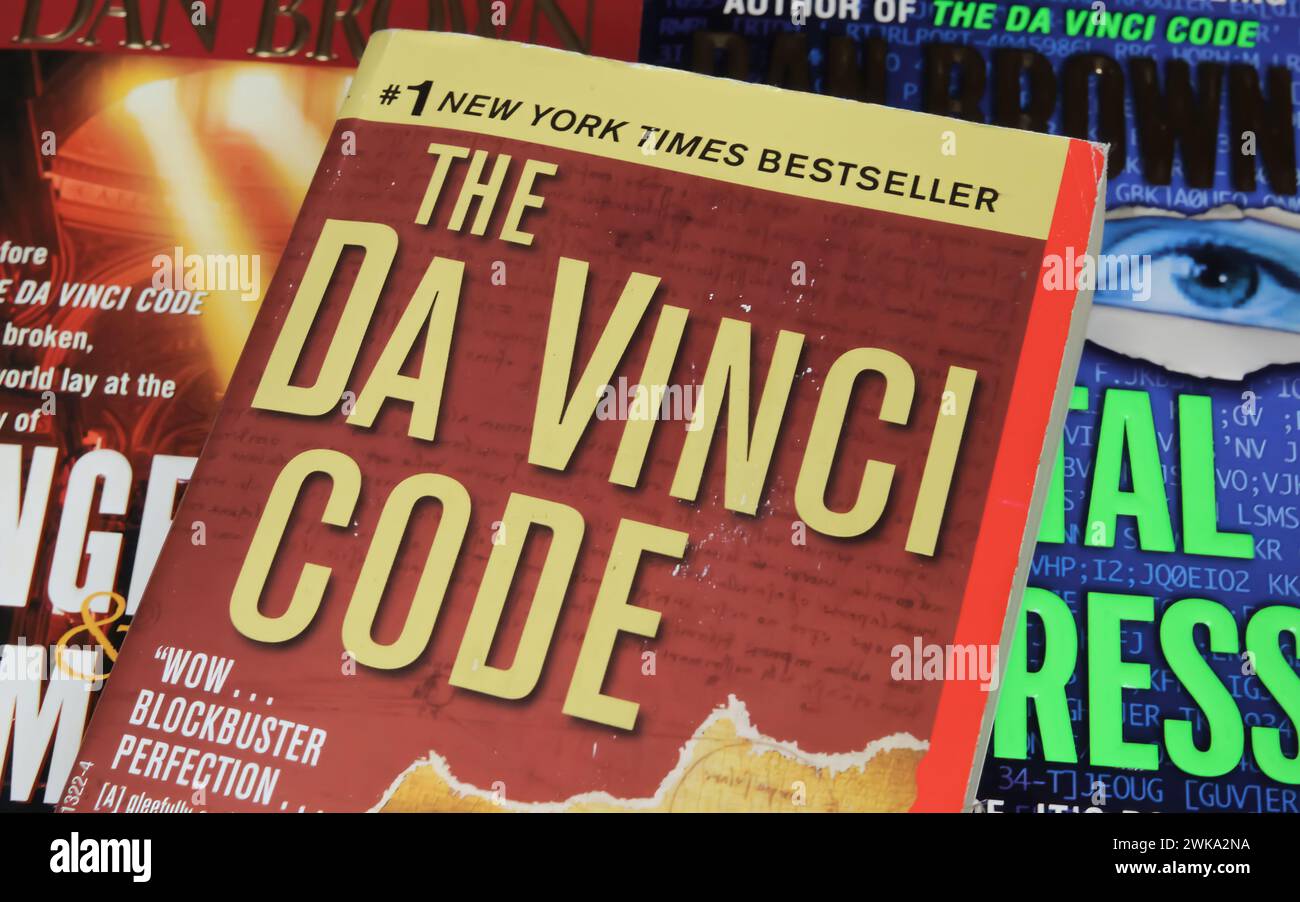 The da vinci code book cover hi-res stock photography and images - Alamy