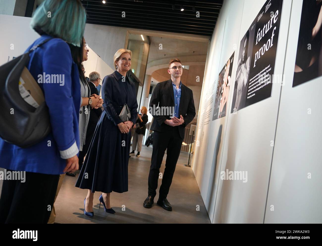 The Duchess of Edinburgh (centre left), Patron of London College of ...