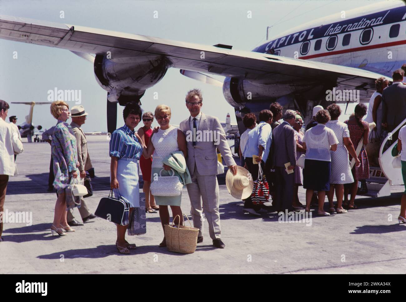 Amerika USA,20240101, Aufnahme ca. 1968, Capitol Air, Fluggesellschaft ...