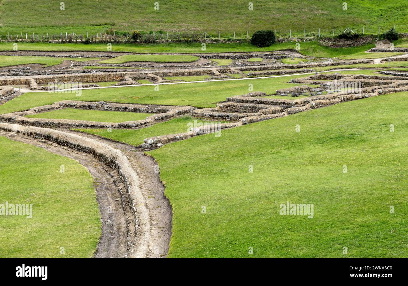 Ingapirca Ruins Ecuador Map