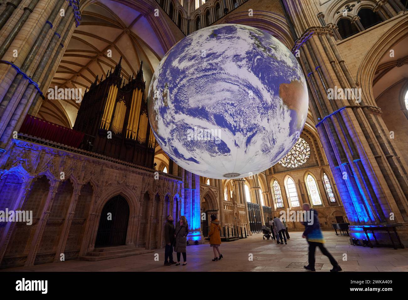 Lincoln Cathedral Gaia Measuring seven metres in diameter, Gaia ...