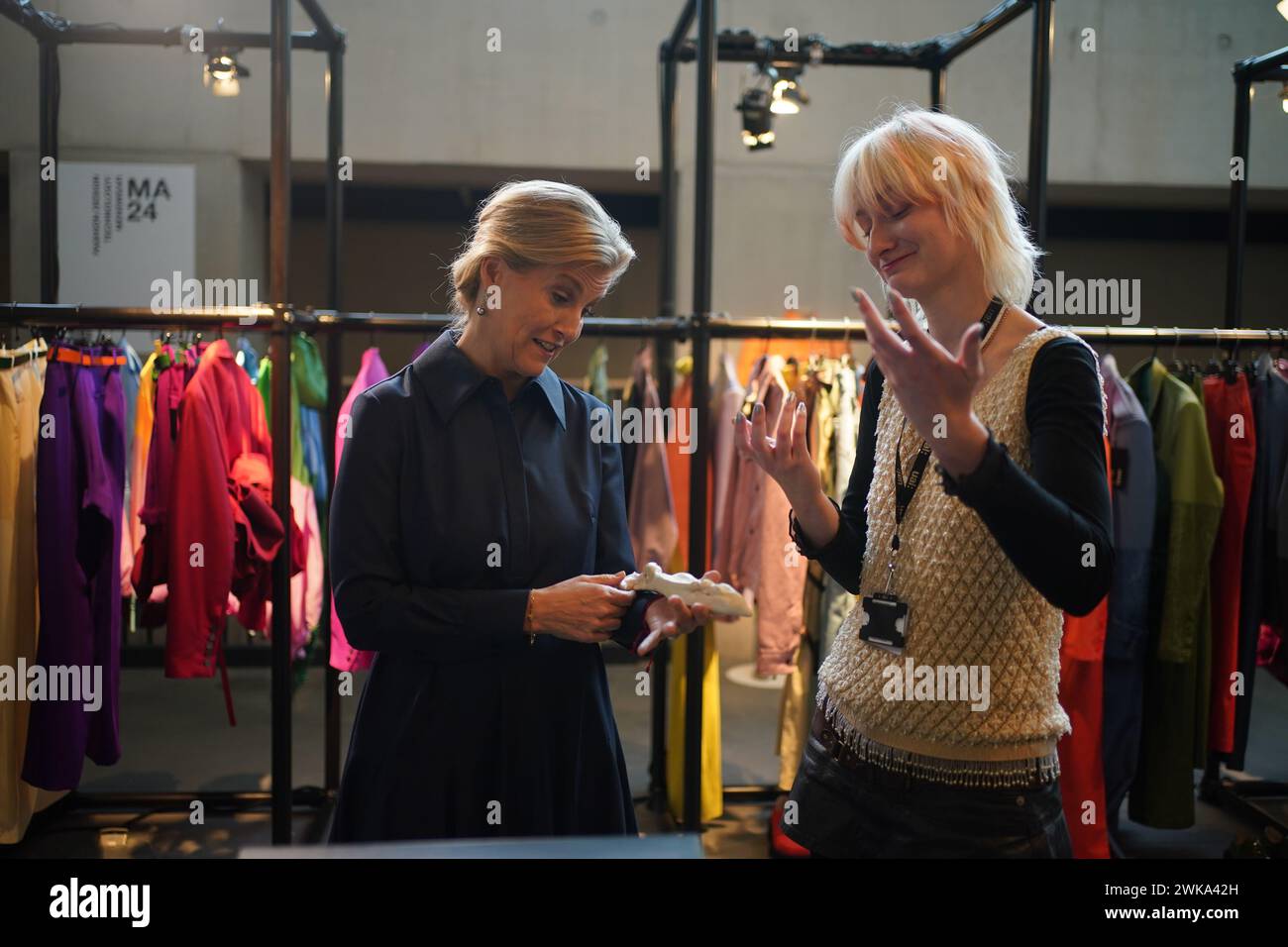 The Duchess of Edinburgh, Patron of London College of Fashion (LCF ...