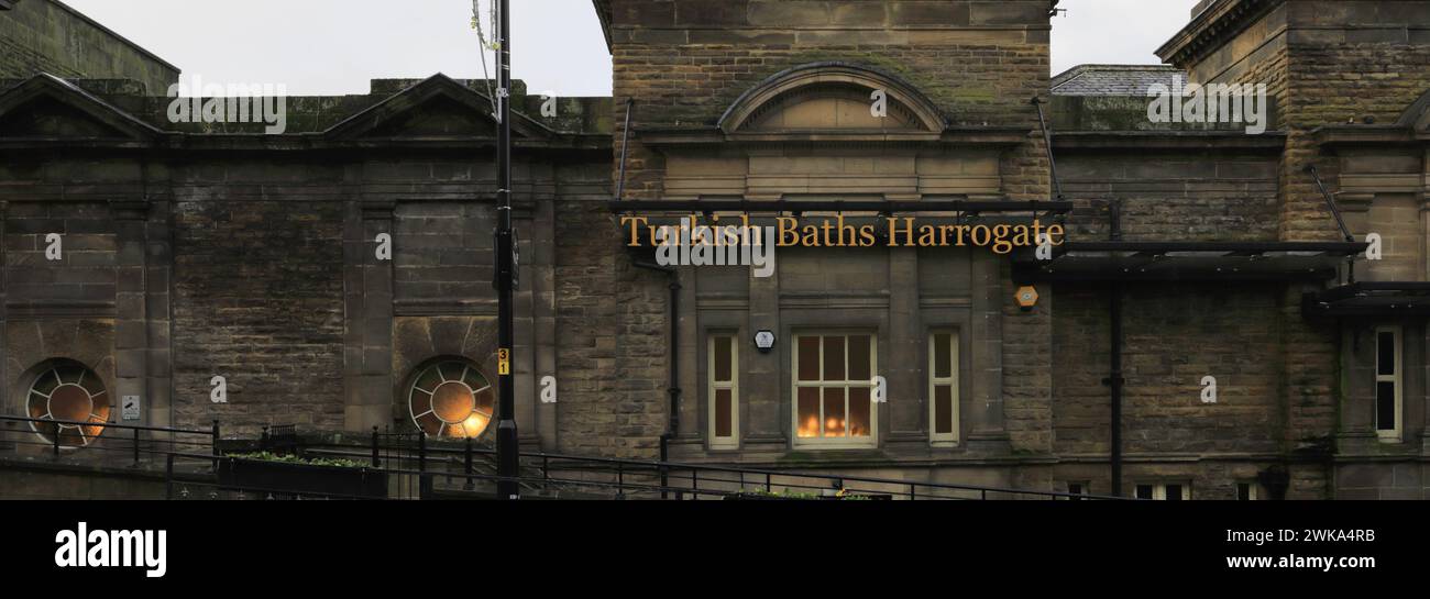 The Turkish Baths, Spa town of Harrogate, North Yorkshire England, UK ...