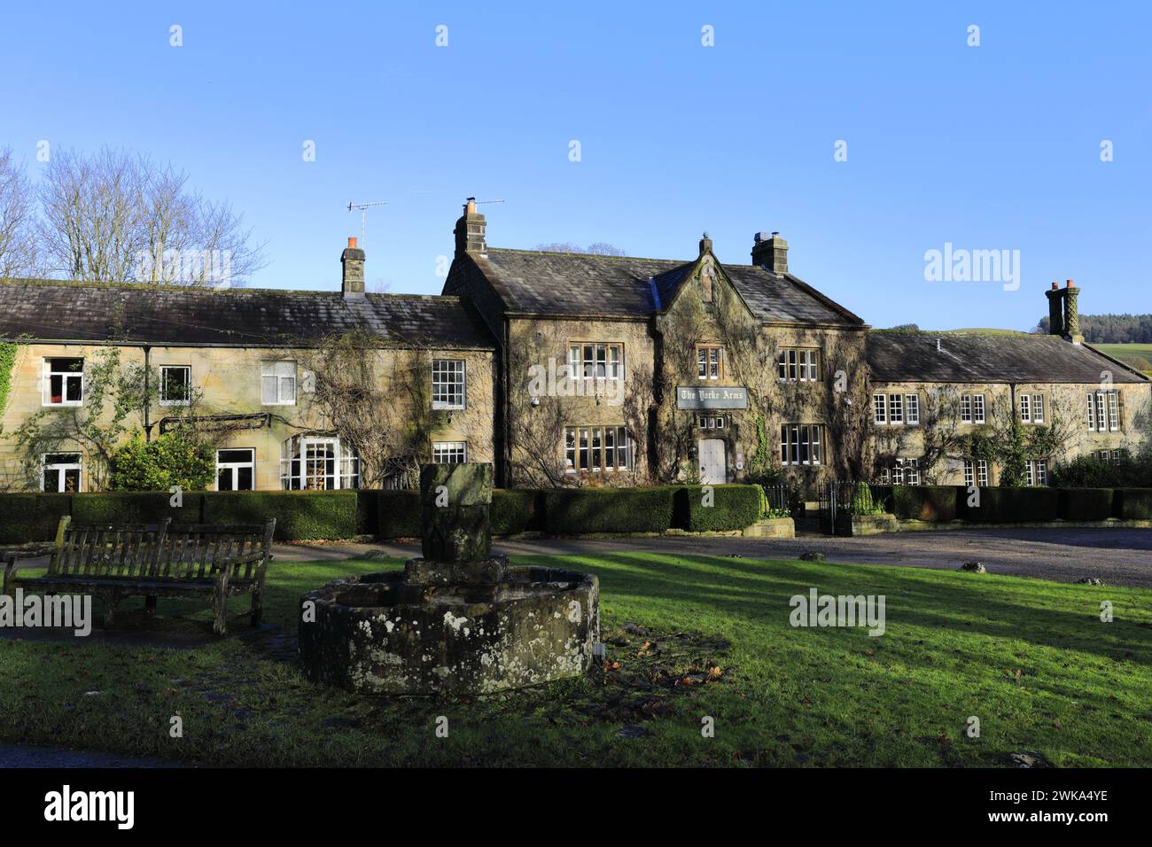 The York Arms, Ramsgill village, Nidderdale ANOB, North Yorkshire ...