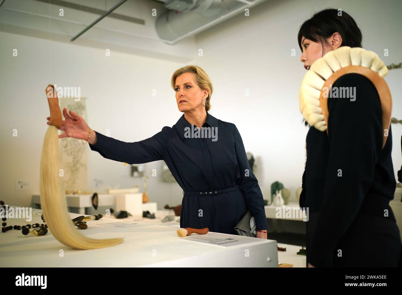 The Duchess of Edinburgh (left), Patron of London College of Fashion ...