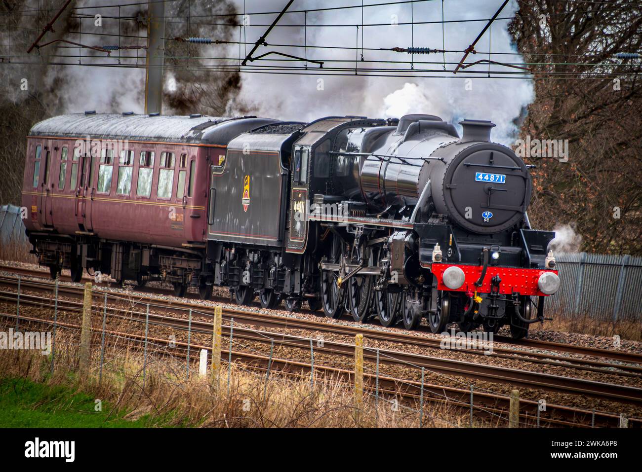 Mixed traffic steam locomotive hi-res stock photography and images - Alamy