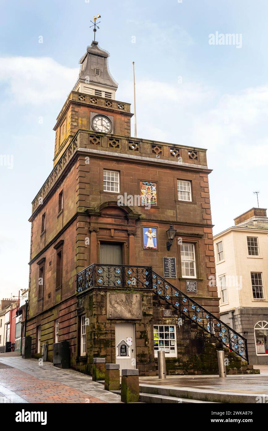 The Midsteeple of Dumfries, built in 1707, by architect Tobias Bachop ...
