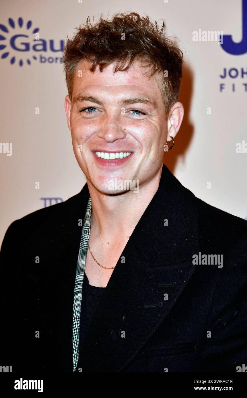 David Schütter bei der Plot Point Berlinale Party 2024 im Weekend Club ...