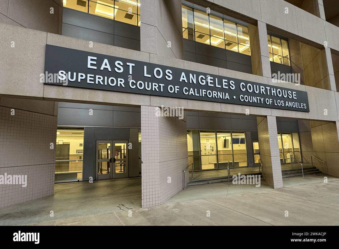 The East Los Angeles Courthouse, Wednesday, Jan. 24, 2024, in Los ...