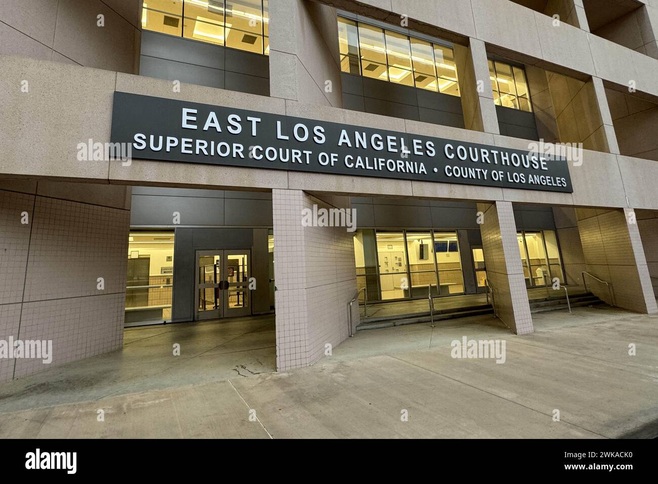 The East Los Angeles Courthouse, Wednesday, Jan. 24, 2024, in Los ...