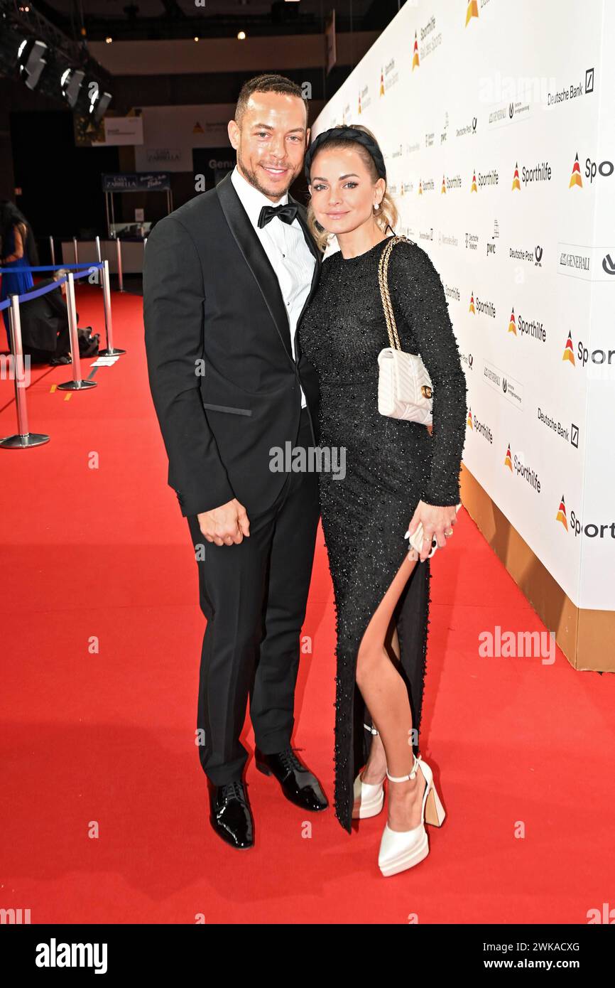 53. Ball des Sports . Andrej Mangold und Annika Jung anläßlich des 53 ...