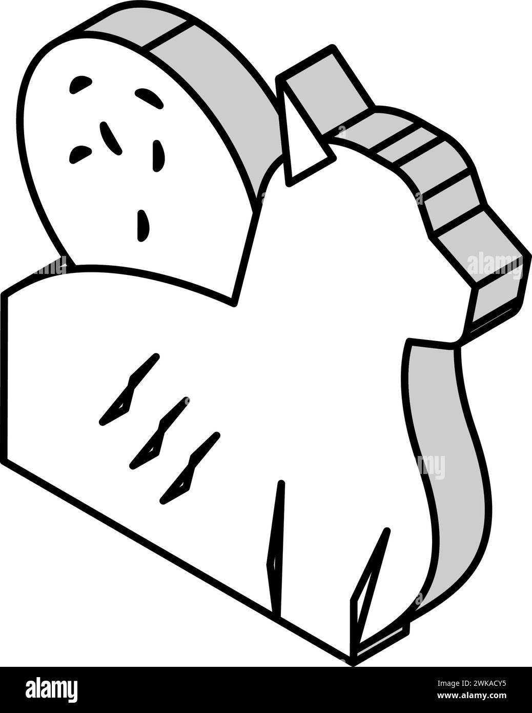 Cat Scratch Disease Isometric Icon Vector Illustration Stock Vector Image And Art Alamy