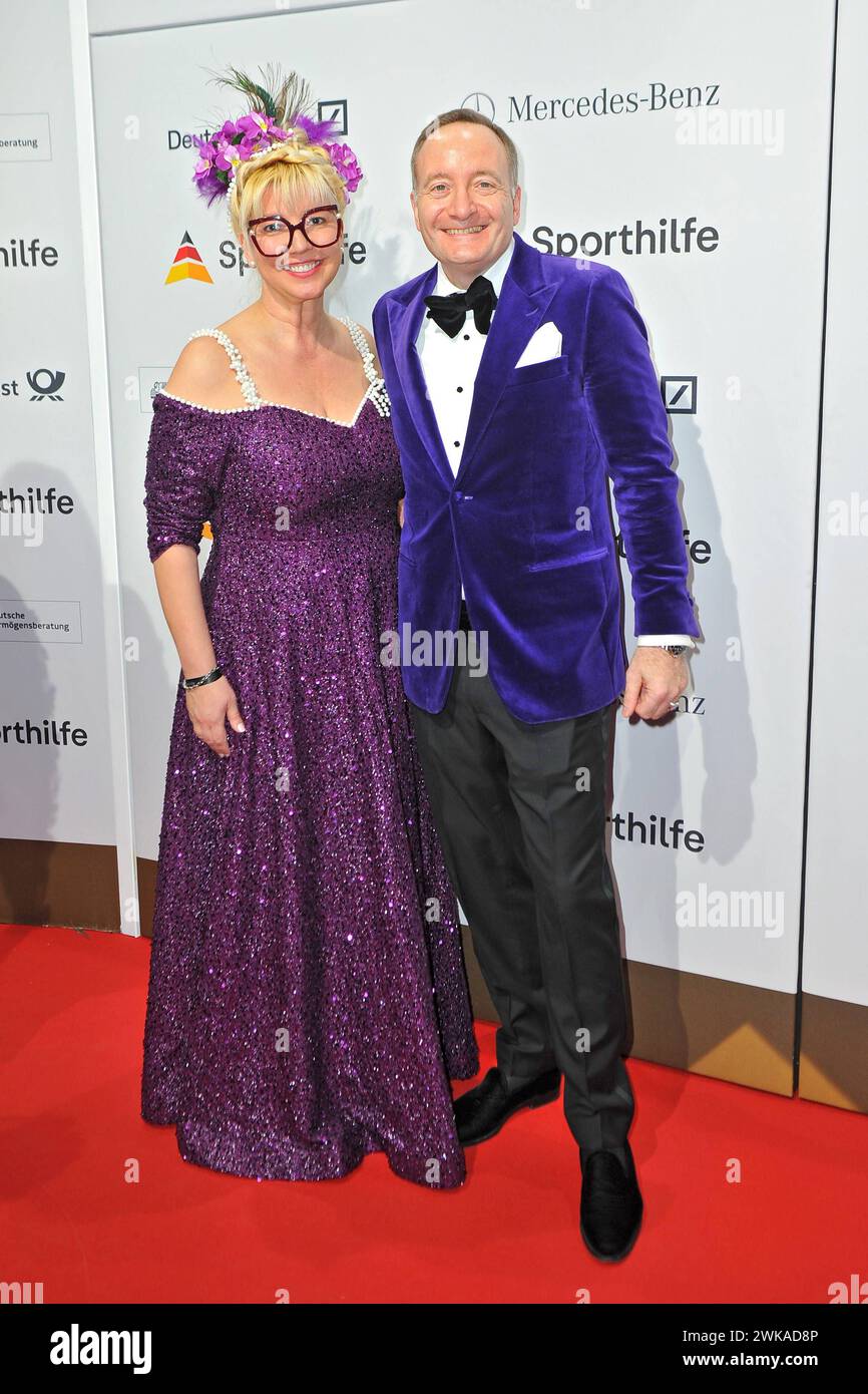 53. Ball des Sports . Stephan Görner und Nicole Ruppel anläßlich des 53 ...