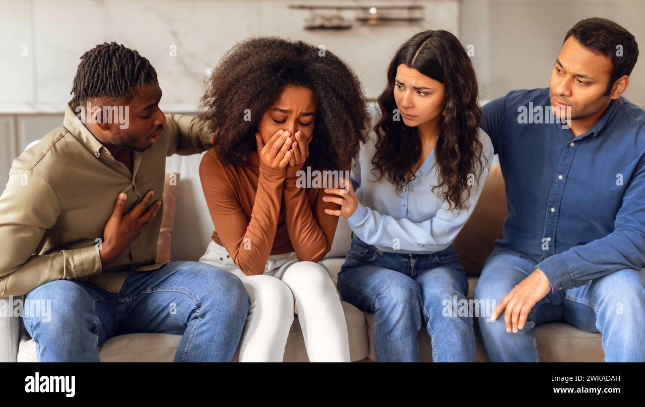 Indian women crying hi-res stock photography and images - Alamy