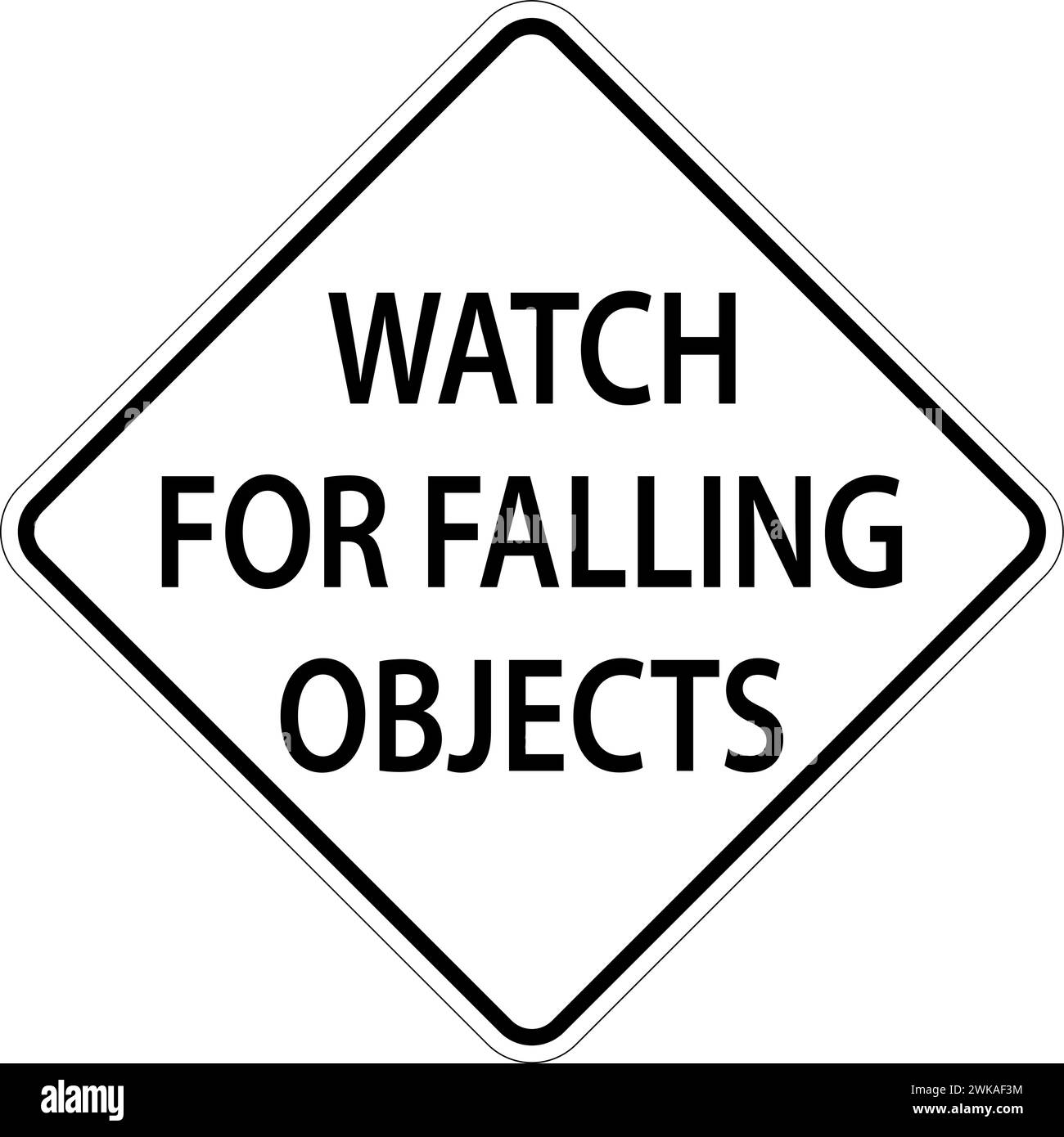 Logging warning sign Stock Vector Images - Alamy