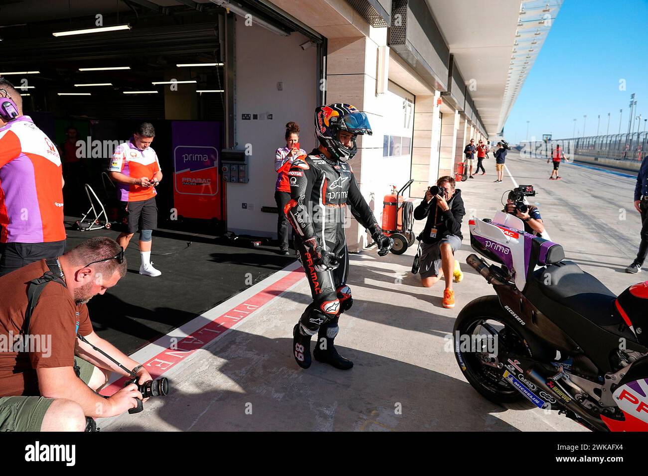 Doha, Katar. 19th Feb, 2024. February 19, 2024, Losail International ...