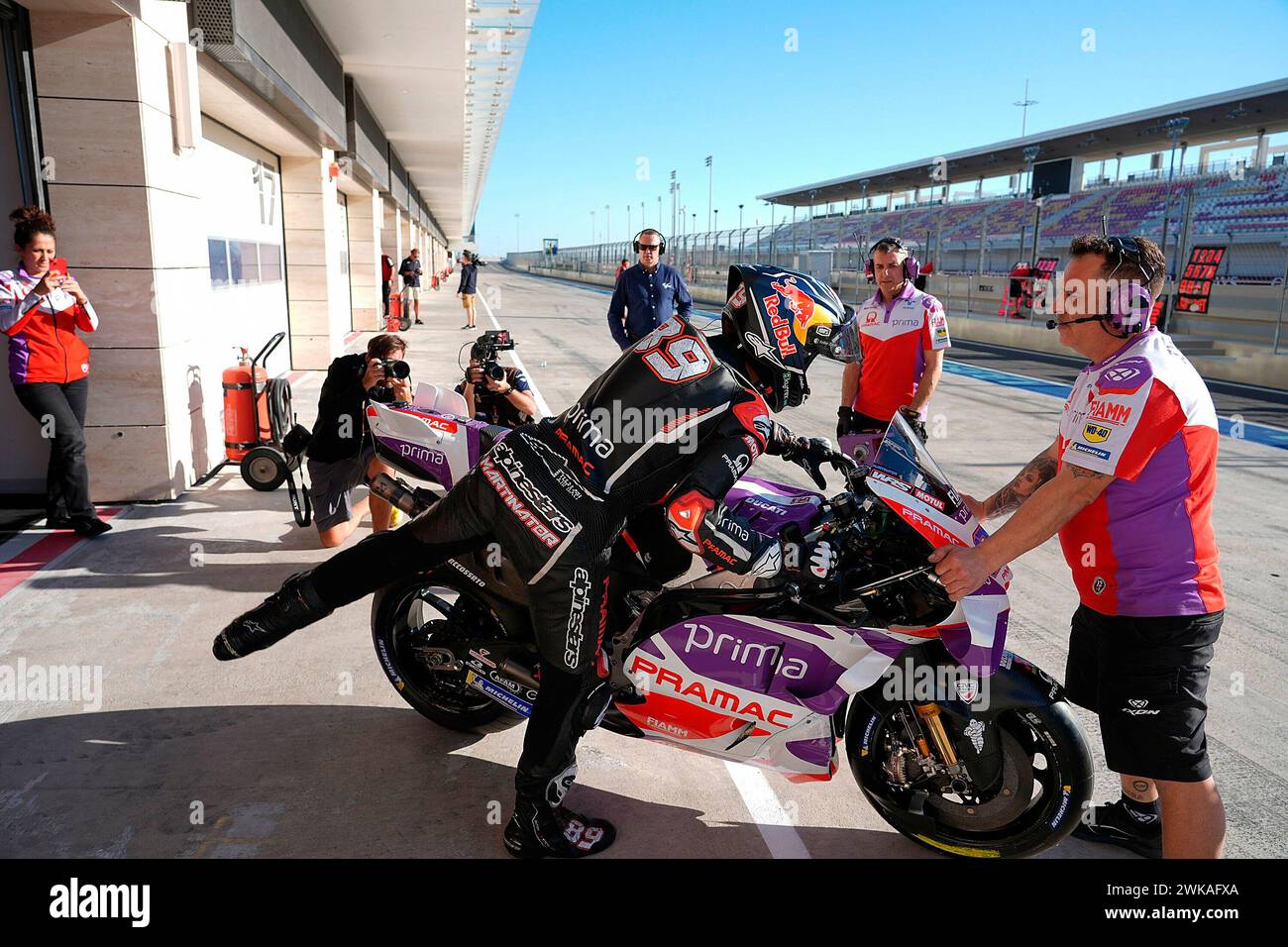 Doha, Katar. 19th Feb, 2024. February 19, 2024, Losail International ...