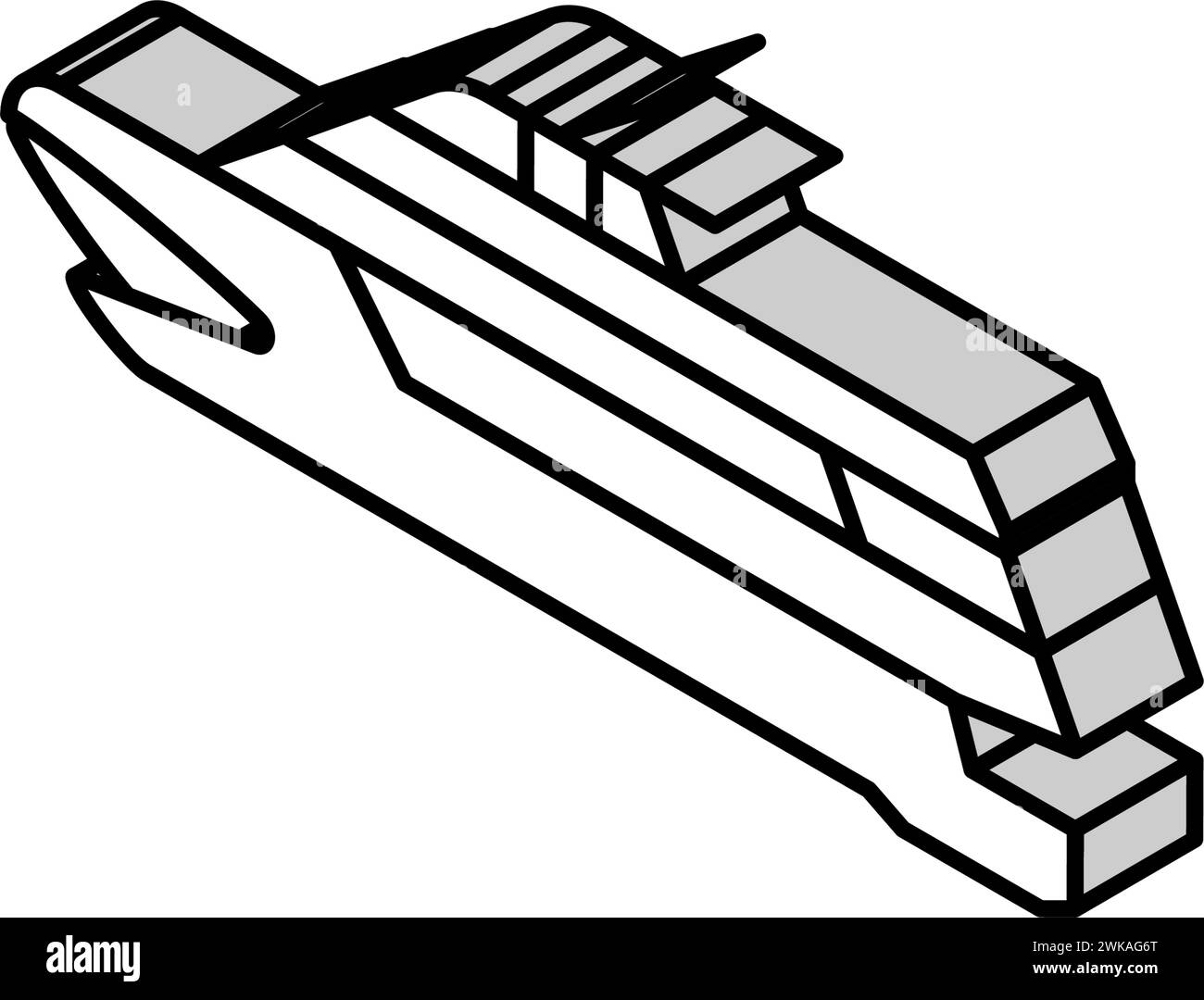 catamaran boat isometric icon vector illustration Stock Vector Image ... catamaran boat isometric icon vector illustration Stock Vector Image ...