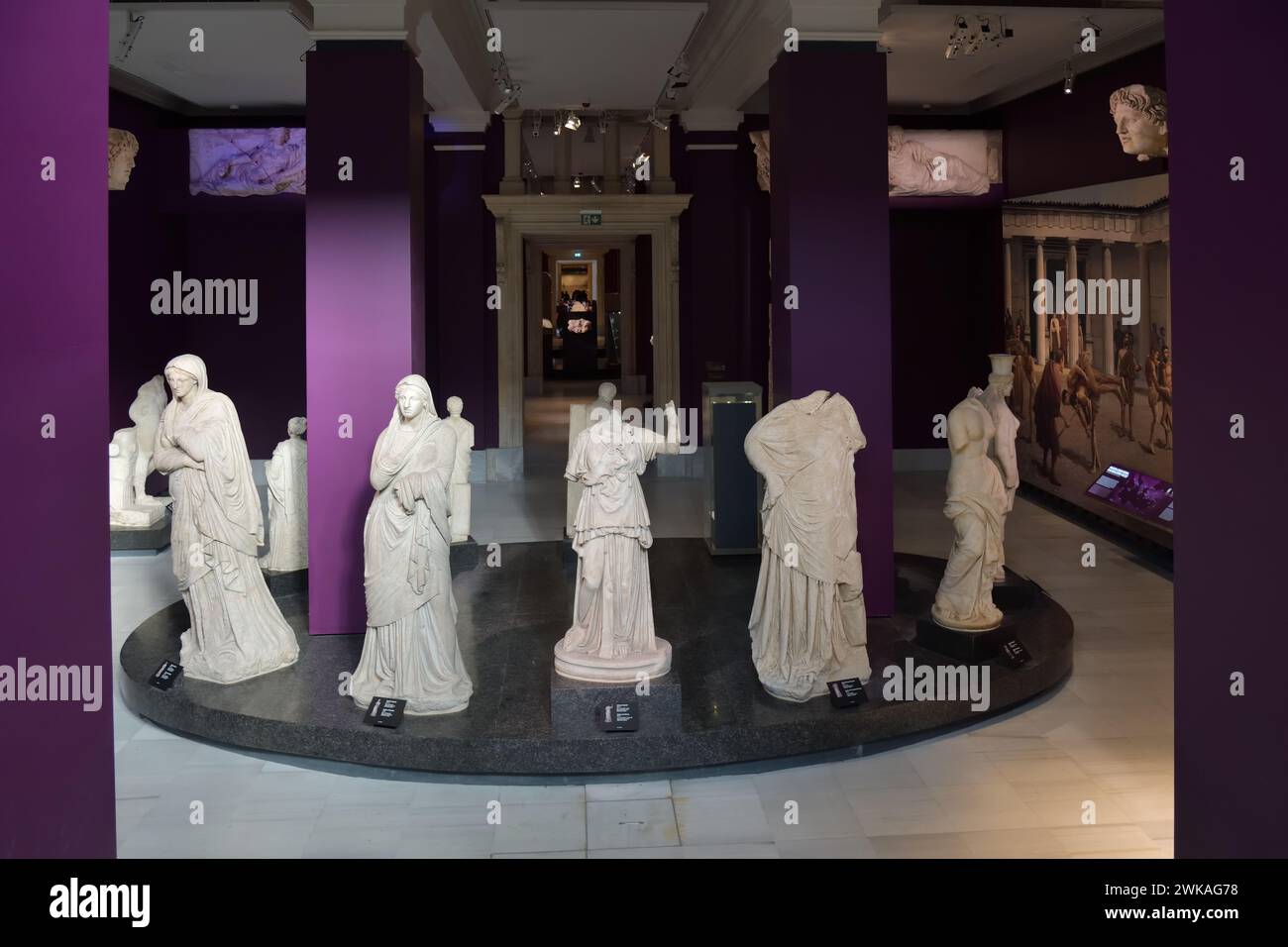 Istanbul, Turkey - December 11, 2023: Museum of Archeology in Istanbul ...