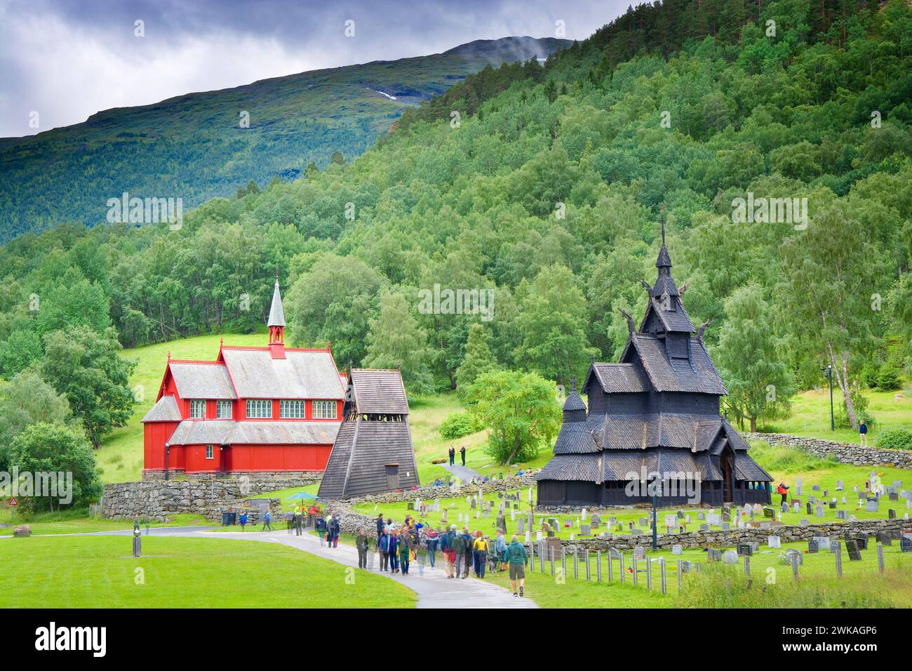 Church in borgund norway hi-res stock photography and images - Alamy
