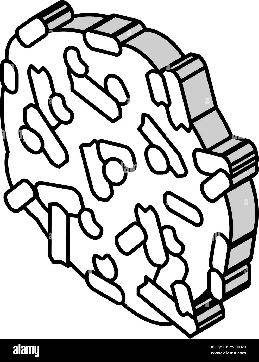 Wood pellets Stock Vector Images - Alamy