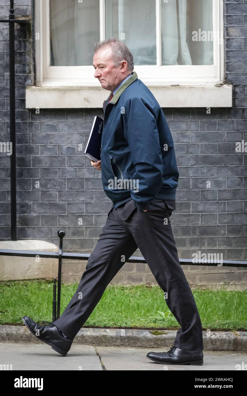 London, UK. 18th Feb, 2024. Simon Hart, MP, Parliamentary Secretary to ...