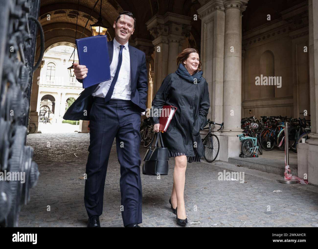 London, UK, 18th Feb 2024. Alex Chalk, KC, MP, Secretary of State for ...