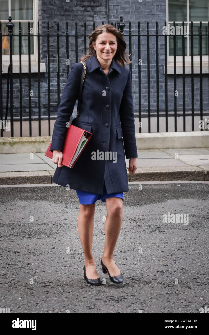 London, UK. 18th Feb, 2024. Lucy Frazer, MP, Secretary of State for ...
