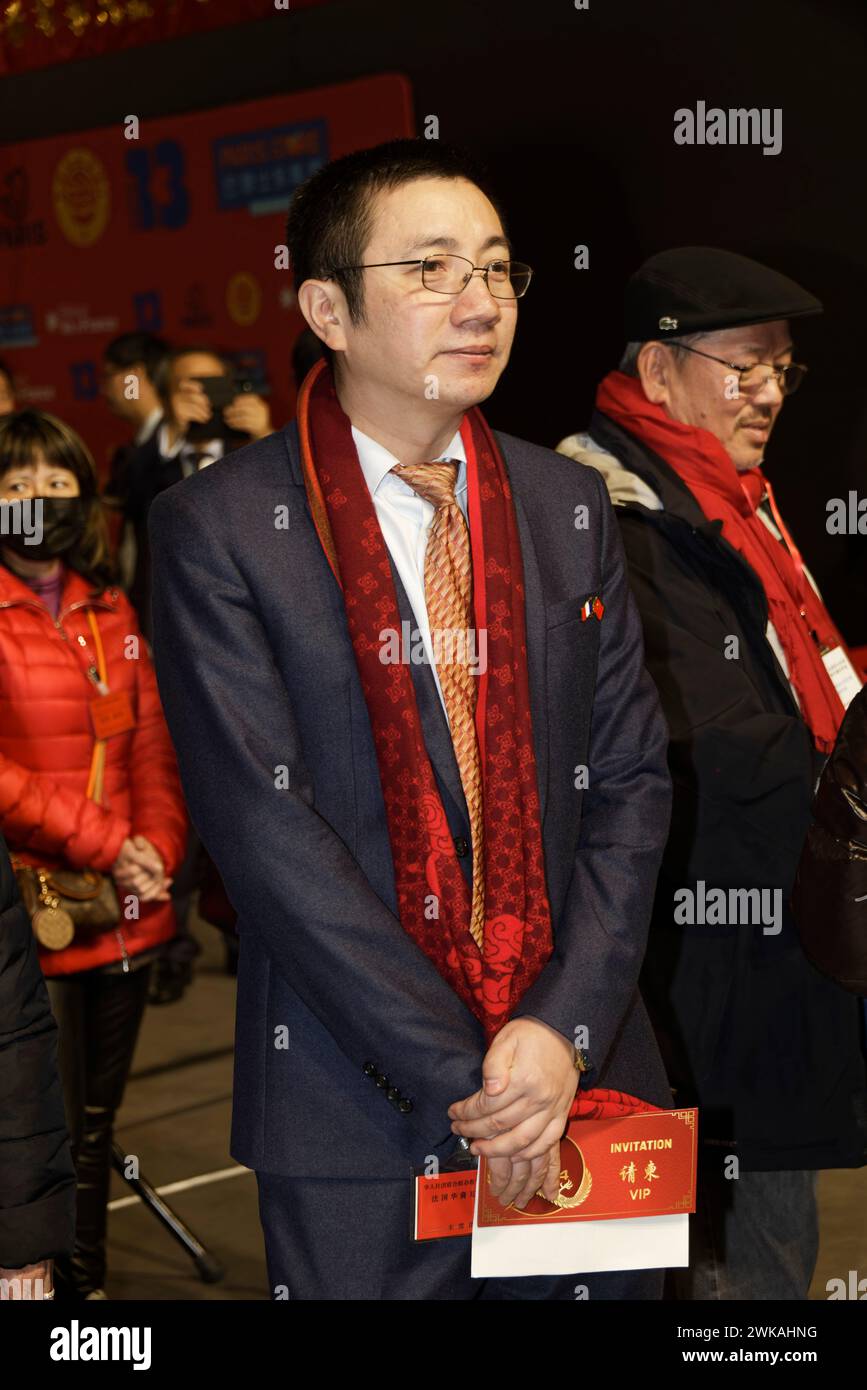 Paris, France. 18th Feb, 2024. Chinese New Year launch ceremony ...