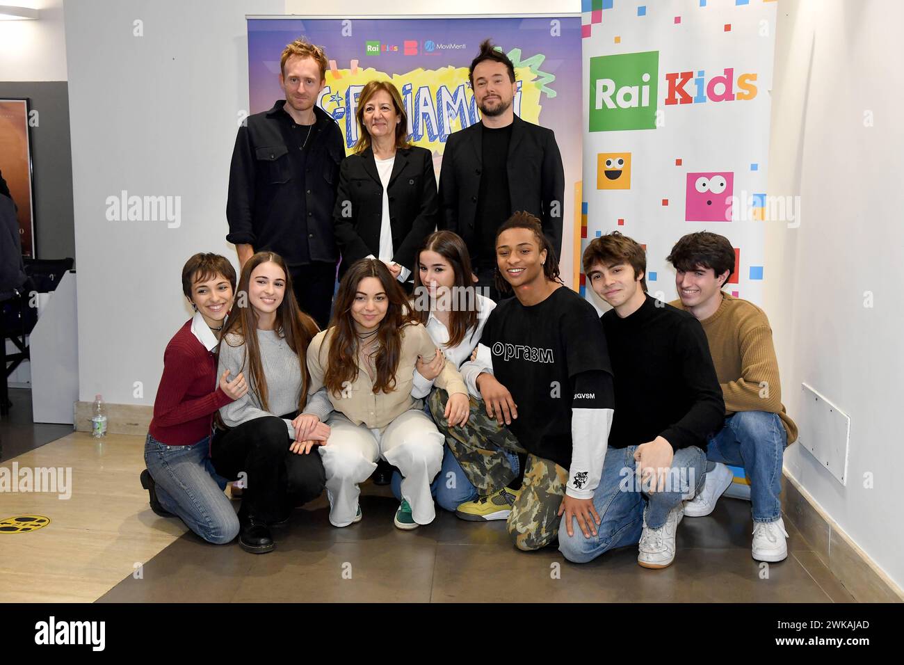 Rome, Italy. 19th Feb, 2024. Rome: Cinema Farnese. Photocall comedy ...
