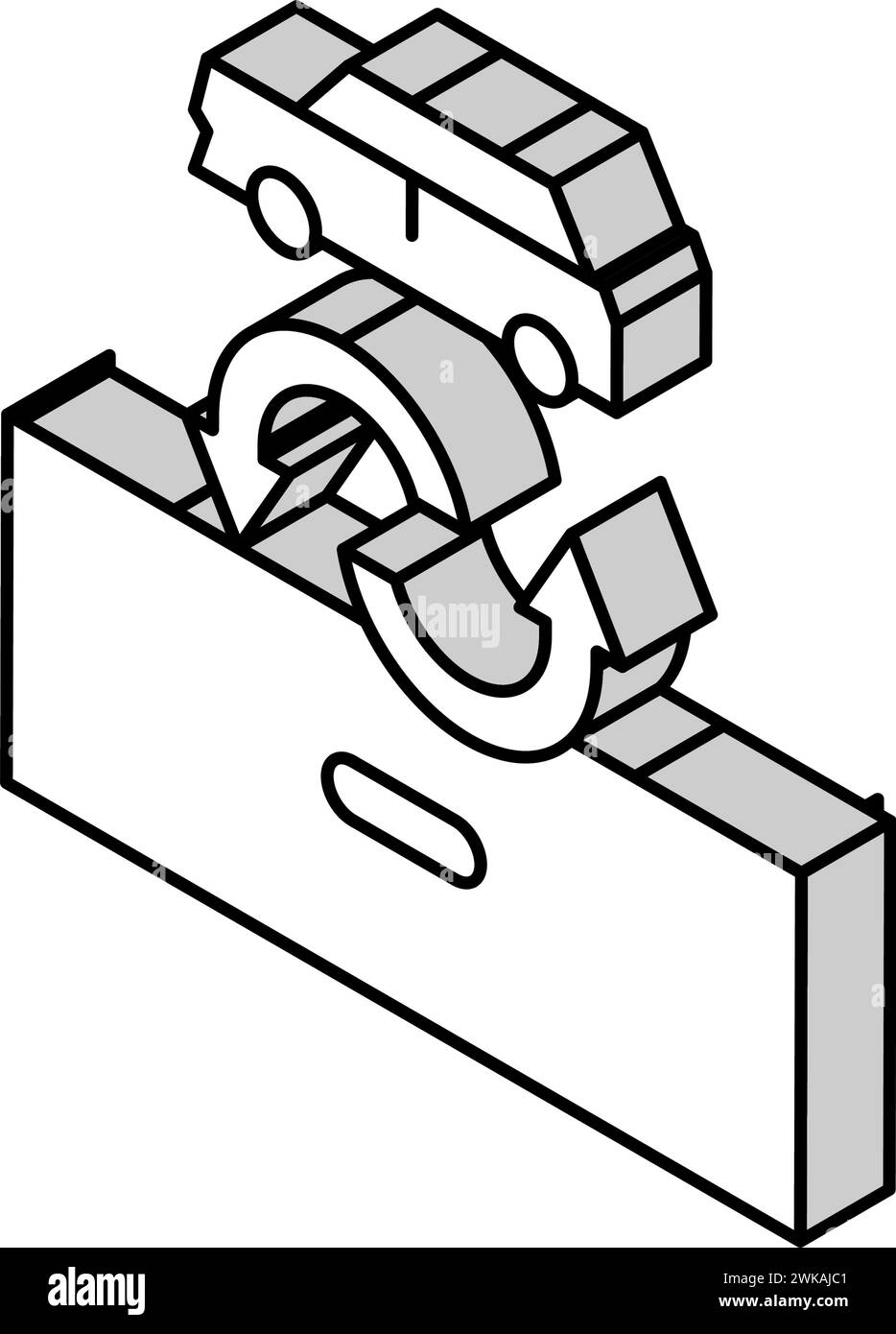 import car isometric icon vector illustration Stock Vector Image & Art ...