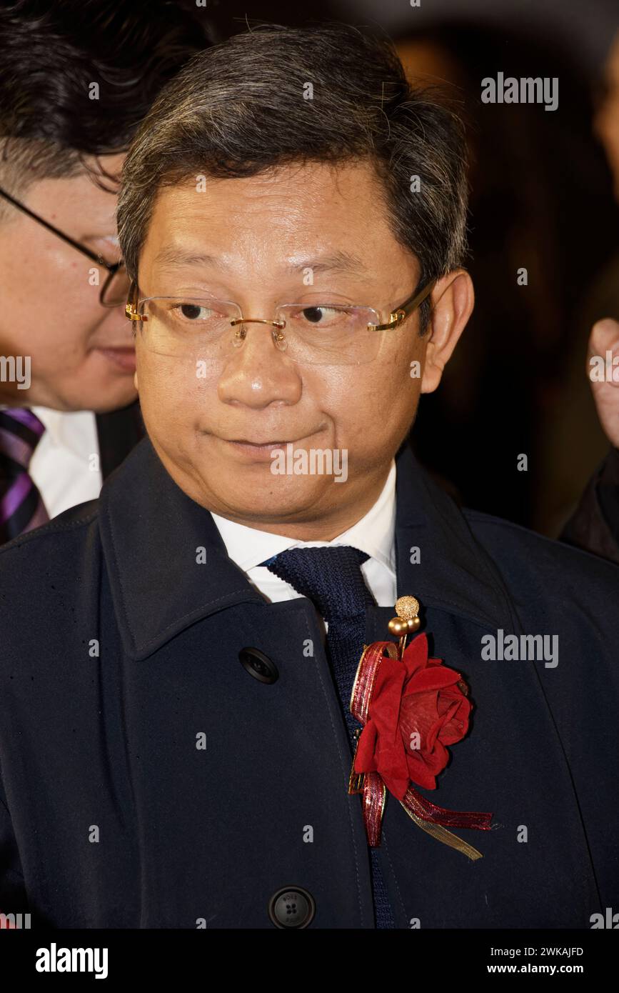 Paris, France. 18th Feb, 2024. Ambassador Extraordinary and ...