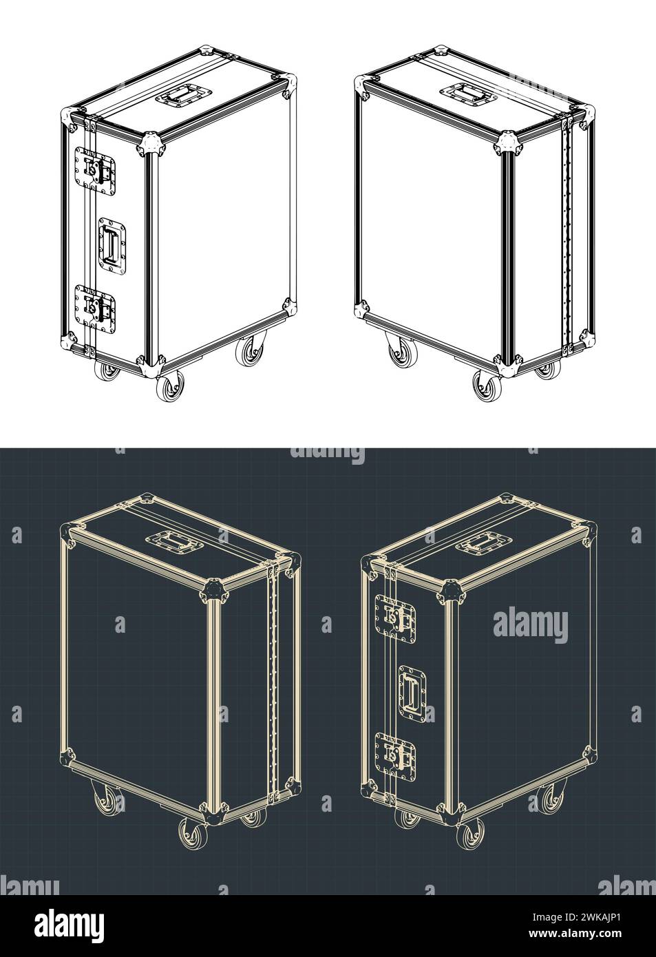 Safety case Stock Vector Images - Alamy