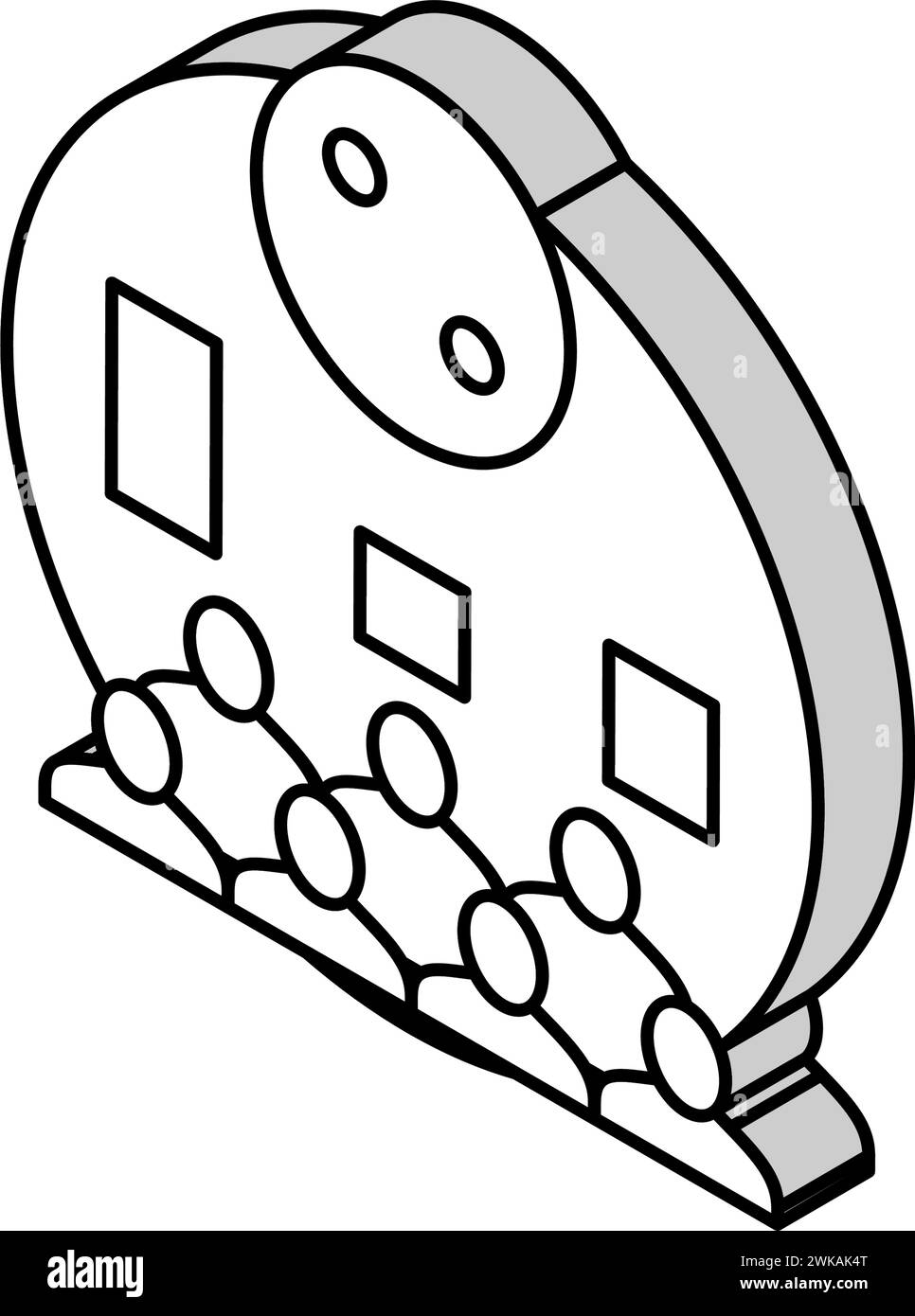 parliament voting isometric icon vector illustration Stock Vector Image ...