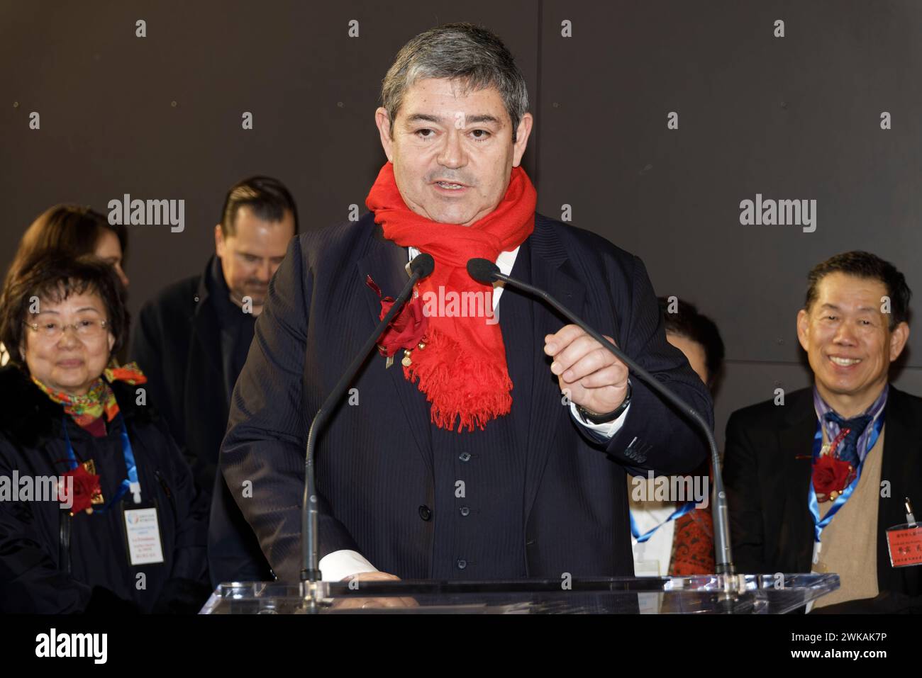 Paris, France. 18th Feb, 2024. Jérôme Coumet attends the Chinese New ...