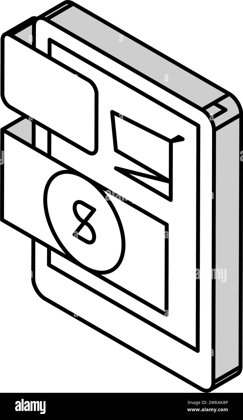 payment option isometric icon vector illustration Stock Vector Image ...