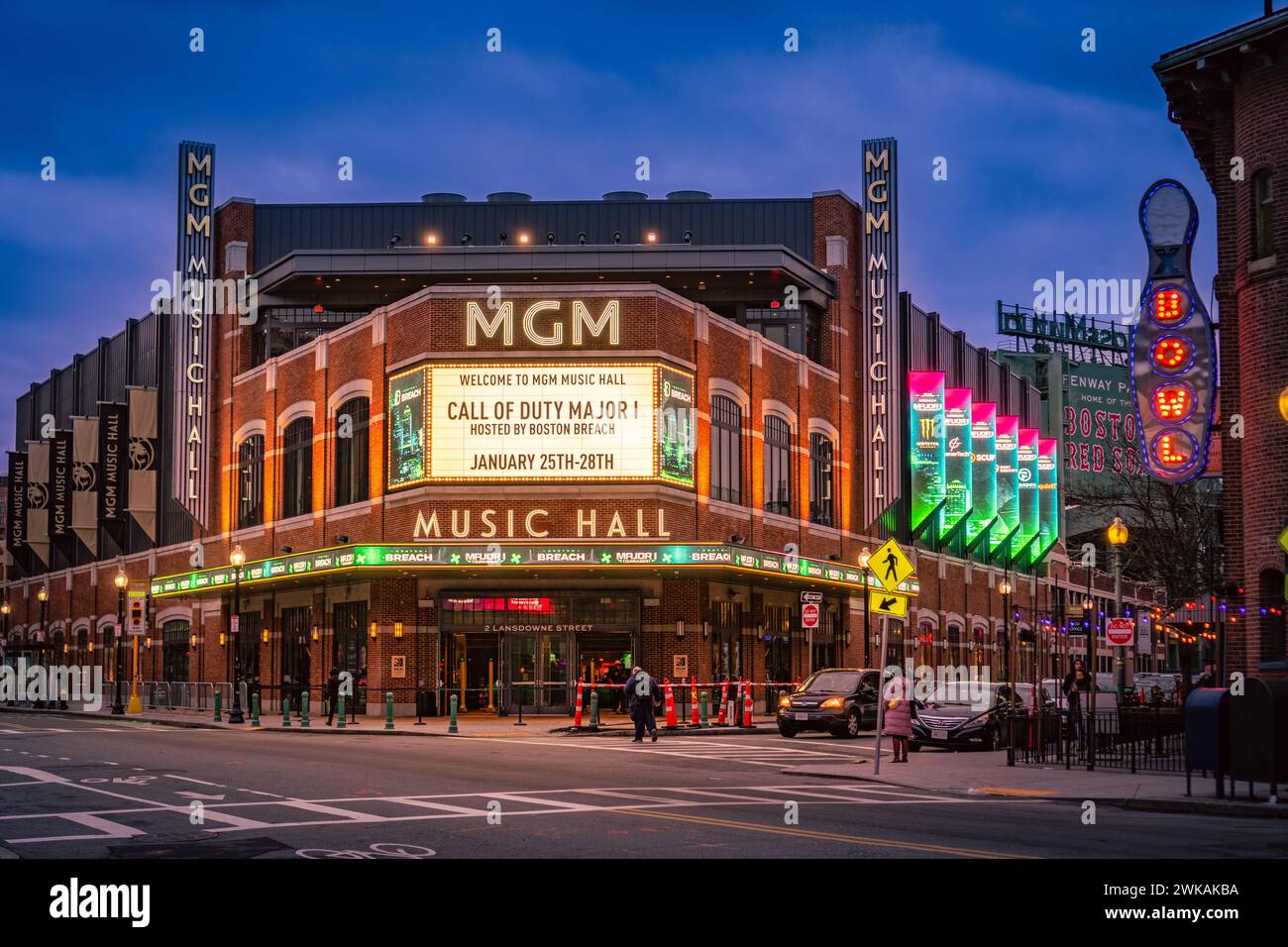 Mgm music hall at fenway park boston hi-res stock photography and ...