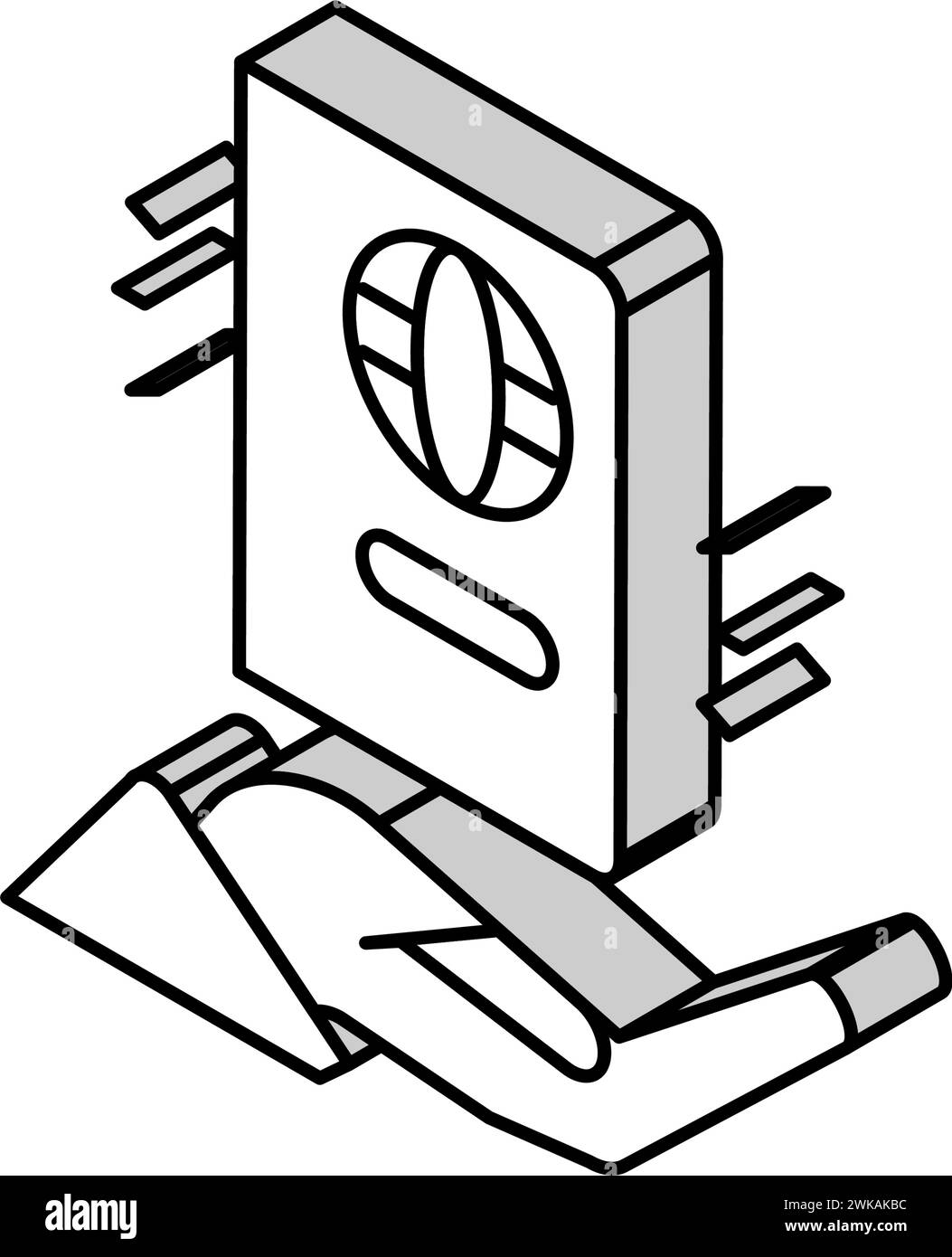 citizenship country isometric icon vector. citizenship country sign ...