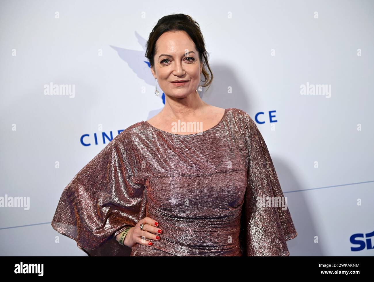 Berlin, Germany. 19th Feb, 2024. Actress Natalia Wörner attends the ...