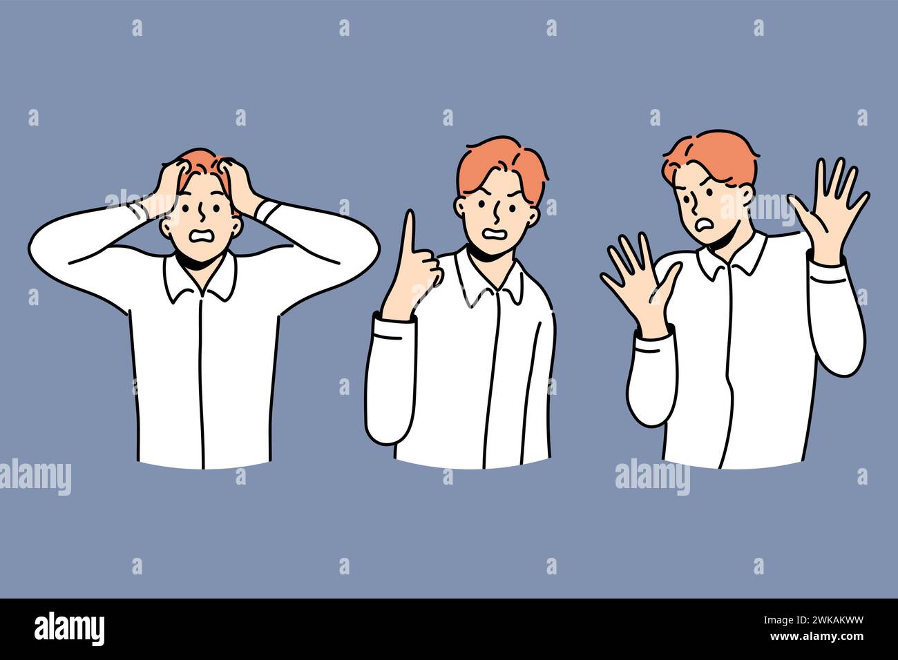 Psychological states Stock Vector Images - Alamy