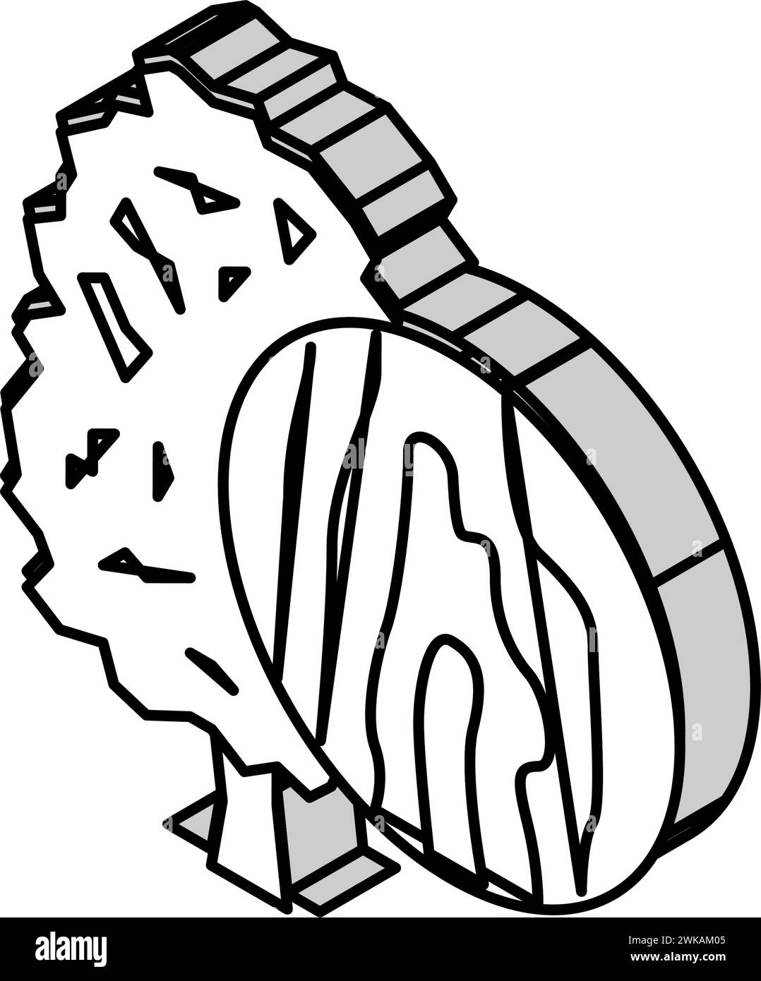 maple wood isometric icon vector illustration Stock Vector Image & Art ...