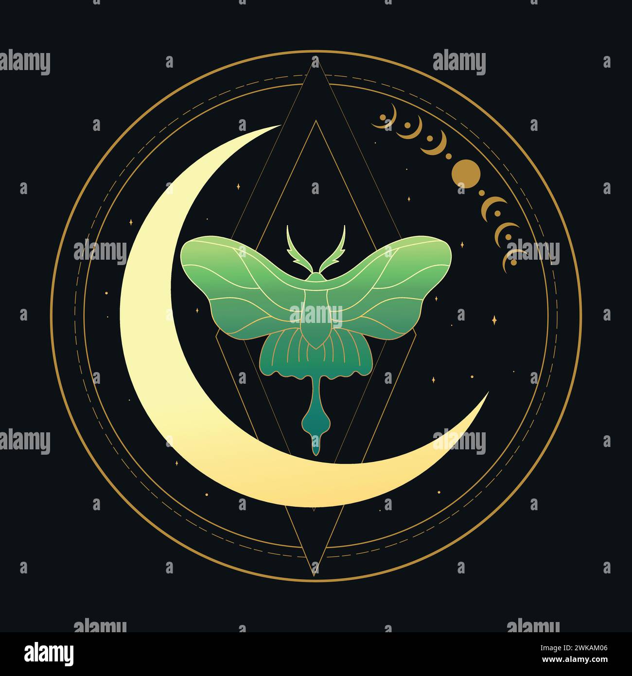 Butterfly emblem hi-res stock photography and images - Alamy