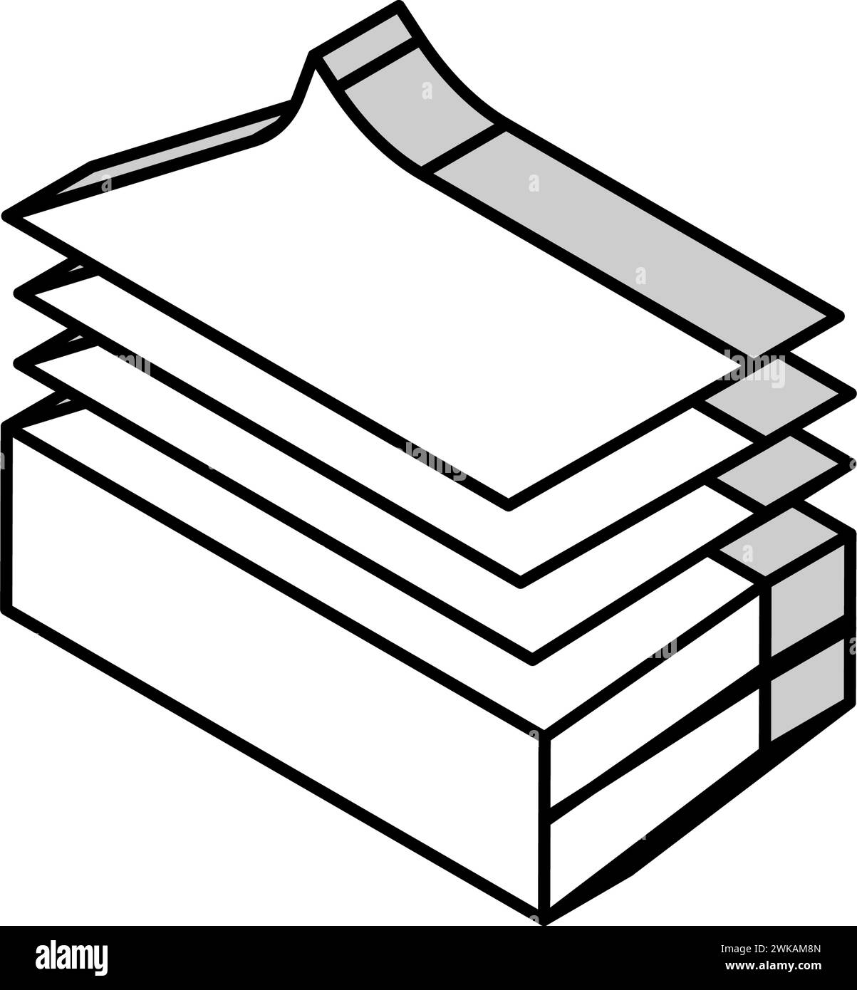 Layers of bark Stock Vector Images - Alamy